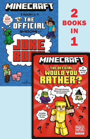 Minecraft 2 in 1: The Official Would You Rather/The Official Joke Book ...